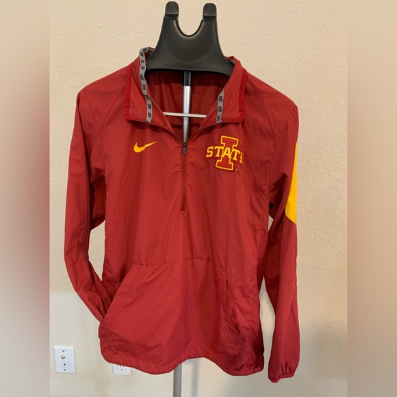 Nike | Jackets & Coats | Nike Mens Medium Iowa State University Half ...